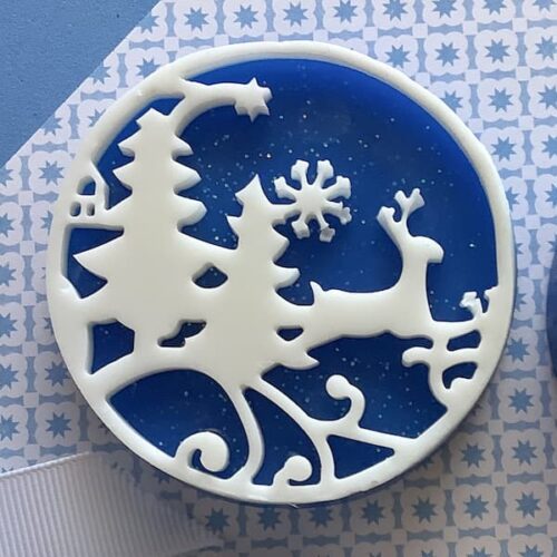 Winter Silhouettes Melt and Pour Soap Bars