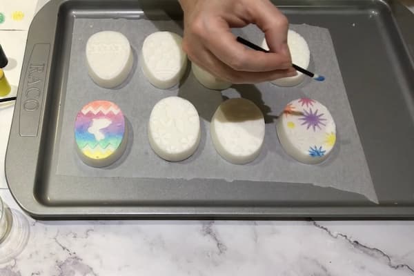 Rainbow Easter Egg Soap Bars