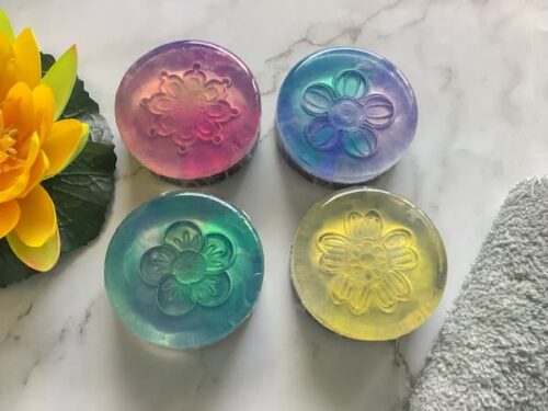 The Embossed Melt and Pour Soap Technique