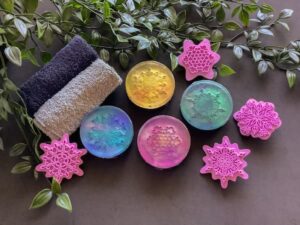 The Embossed Melt and Pour Soap Technique